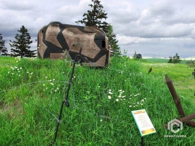 Panzer nest (German machine gun armoured bunker)